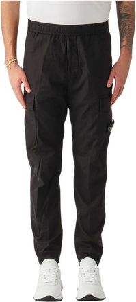 Stone Island Homme, Pantalons, Noir, Taille: W30 Pantalon Cargo