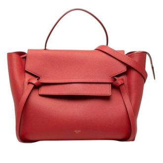 Celine Sac Mini Belt Pre-owned - Femme - Pre-owned - Rouge - Taille: ONE Size