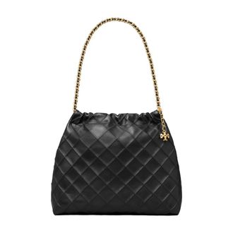 Tory Burch Fleming Schultertasche - - Bags - Damen - Schwarzk - ONE SIZE