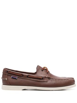 Sebago Segelschuhe mit Schn&uuml;rung - Braun