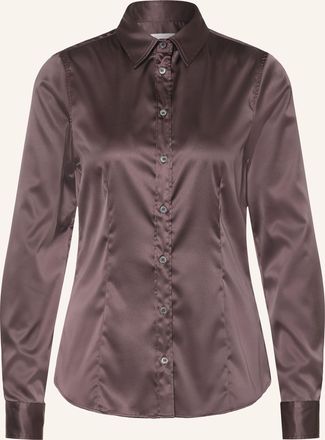 Robert Friedman Robert Friedman Hemdbluse Agata Aus Satin braun
