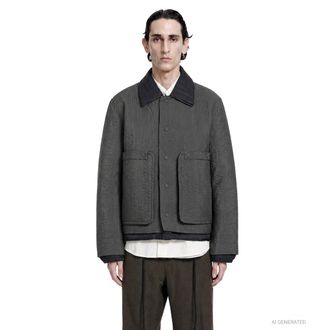 Craig Green Double Quilt Worker Jacket