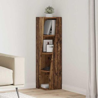 vidaXL vidaXL Meuble dangle Bois ancien 27,5x27x102cm Bois ding&eacute;nierie