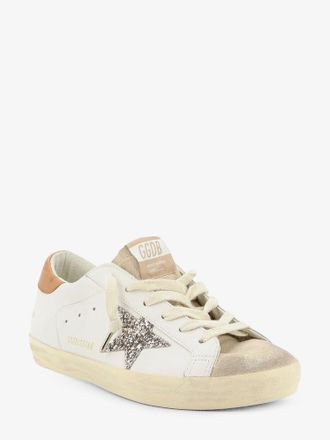 Golden Goose Womens Sneakers Super-Star White Leather Trainers