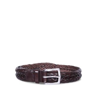 Orciani Brauner Lederg&uuml;rtel mit - - Accessories - Herren - Braun - 120 CM