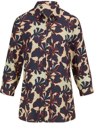 Peter Hahn Long-Bluse Peter Hahn blau