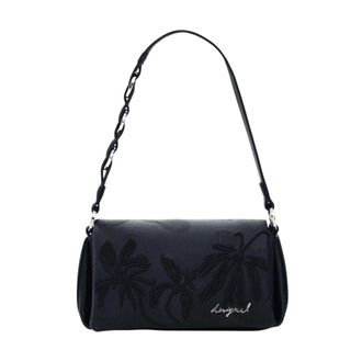 Desigual Handtasche mit Schulterriemen und Innentasche - - Bags - Damen - Schwarzk - ONE SIZE