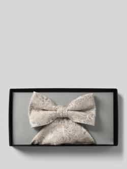 Wilvorst Fliege im Set mit Einstecktuch