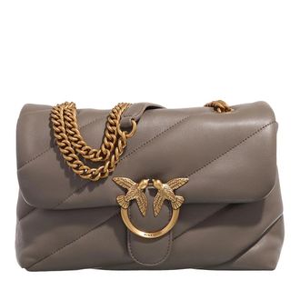 Pinko Pinko Crossbody Bags - Love Puff Classic Cl - Gr. unisize - in Grau - f&uuml;r Damen