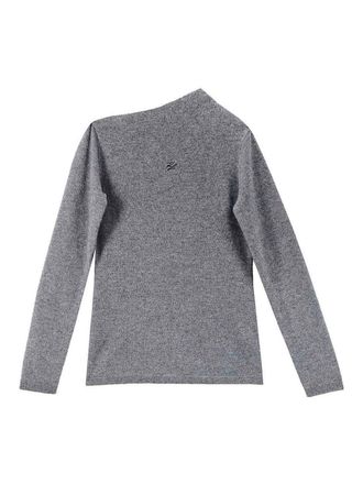 Karl Lagerfeld Pull Col Rond - Gris