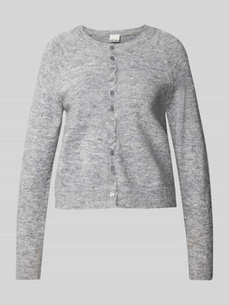 Ichi Regular Fit Strickjacke aus Woll-Mix Modell SAGE