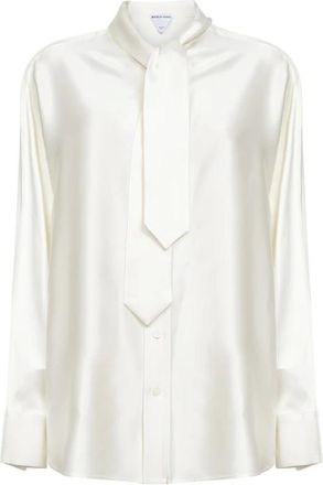 Bottega Veneta Femme, Blouses et Chemises, Beige, Taille: 38 FR Bottega Veneta Chemises