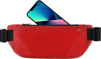 Generico H&uuml;fttasche f&uuml;r Reisen, G&uuml;rteltasche f&uuml;r Sport, verstellbare Tasche zum Klettern, Wandern,, Reisen, Spazierengehen mit Hunden, rot, siehe die Beschreib