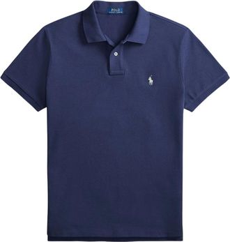Polo Ralph Lauren Homme, Tops, Bleu, Taille: L The Iconic Mesh Polo