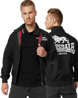 Lonsdale Blusenjacke Lonsdale Harrington Jacke Acton Klassischer Schnitt mit typischem Karofutter