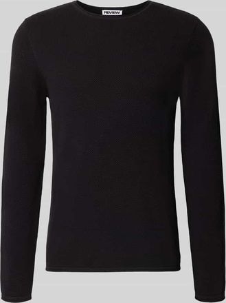 Review Slim Fit Pullover aus reiner Baumwolle