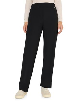 Cecil Pantalon Coupe Droite, Noir, Taille S