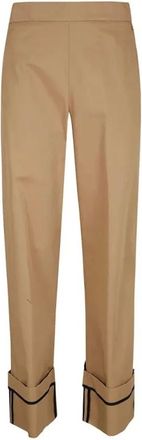 Herno Femme, Pantalons, Brun, Taille: 42 FR Pantalon en Dean