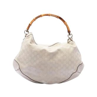 Gucci Sac bandouli&egrave;re Peggy Pre-owned - Femme - Pre-owned - Beige - Taille: ONE Size