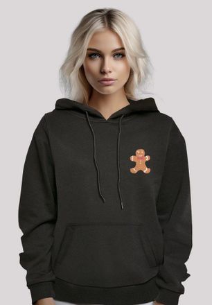 F4NT4STIC Kapuzenpullover Weihnachten Lebkuchen Männchen Premium Qualität, Weihnachten, Geschenk