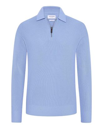 Tom Rusborg Troyer mit Umlegekragen und Seidenanteil in