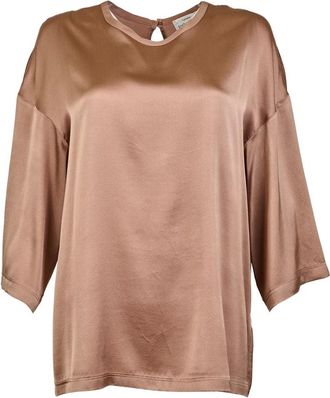 Forte_Forte Femme, Blouses et Chemises, Brun, Taille: 38 FR T-shirt Over