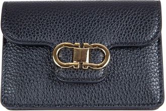 Ferragamo Femme, Accessoires, Noir, Taille: ONE Size Porte-cartes et cl&eacute;s Gancini