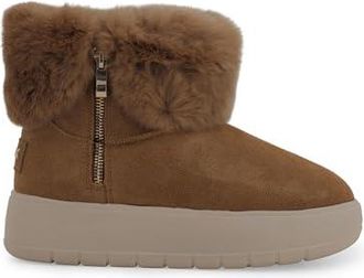 Melluso Bottines femme en daim beige avec doublure en mouton 093501, beige, 37 EU