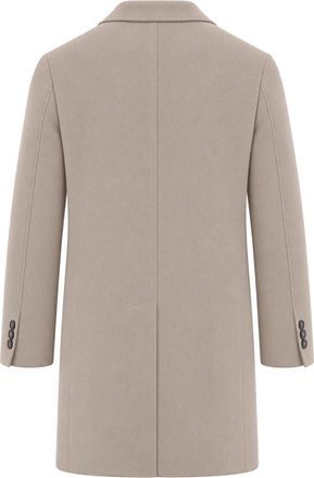 Breras Milano Wool-Cashmere Blend Coat - Beige