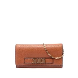 Dior Pre-owned JAdior Wallet on Chain - - Pre-owned - Damen - Braun - ONE SIZE