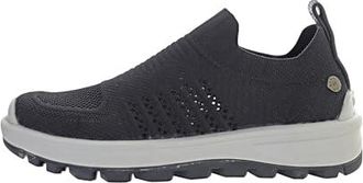 bernie mev. Hype Rubi - Baskets &agrave; Enfiler pour Femmes (Black, Syst&egrave;me Taille Chaussures EU, Adulte, Femme, Num&eacute;rique, Moyen, 42)