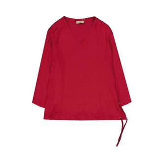 Herno Femme, Tops, Rouge, Taille: 38 FR Acetate Tank Top