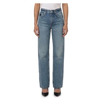 Alaia Jeans droits - Femme - Jeans - Bleu - Taille: W24