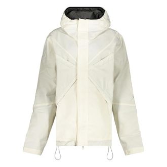 RANRA Kapuzen Technische Stoffjacke - - Jackets - Herren - Wei&szlig; - M