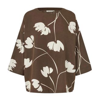 Masai 3/4-Arm-Oberteil - - Tops - Damen - Braun - M