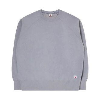 Edwin Homme, Sweatshirts et sweats &agrave; capuche, Gris, Taille: S Sweat &agrave; manches raglan