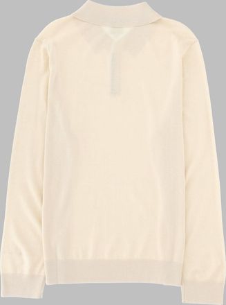 Paul Smith Merino Wool Polo Shirt - Beige