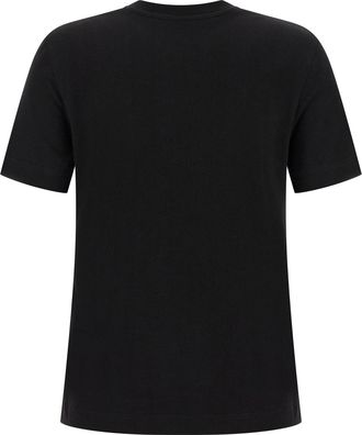 Jacquemus Tone-on-Tone Logo Patch T-Shirt - Black