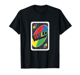 Uno T-Shirt Uno Herren, offiziell, Wild, mehrere Farben T-Shirt