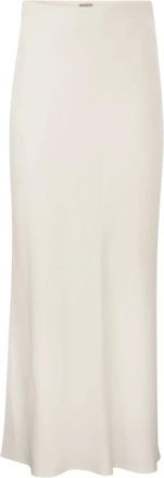 Brunello Cucinelli Femme, Jupes, Beige, Taille: 38 FR Maxi Skirt
