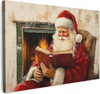 MuchoWow © Weihnachtsdeko Wandbilder Groß 120x80 cm XXL Home Deko Wohnung Bild Wohnzimmer Weihnachtsgeschenke Fotoleinwand Wand Bilder Leinwand Decor Geschenk 