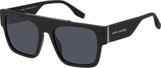 Marc Jacobs unisex, Accessoires, Noir, Taille: 54 MM Rectangular Lunettes de soleil