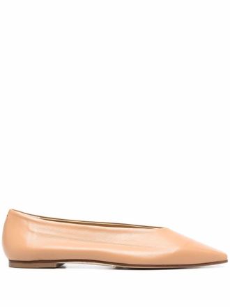 Aeyde ballerines en cuir - Tons neutres