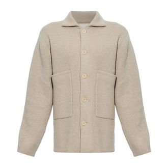 Lisa Yang Cashmere Cardigan Louis - - Knitwear - Herren - Beige - L
