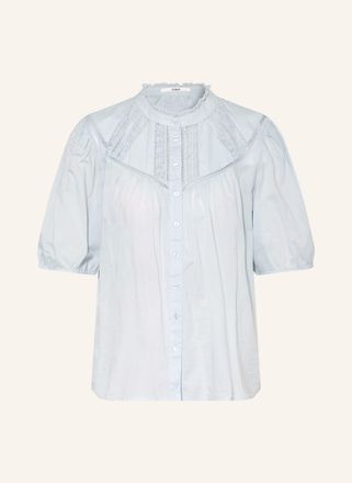BA&SH Ba&Sh Bluse Nella Mit Spitze blau