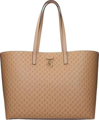 Jimmy Choo London Diamond Leder Shopper - - Bags - Damen - Braun - ONE SIZE