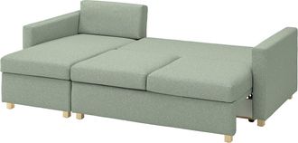IKEA SALTSJ&Ouml;BADEN 3er-Bettsofa mit R&eacute;camiere