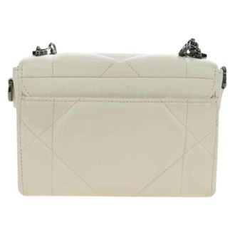 Dior Pre-owned Cuir sacs-ports-paule - Femme - Pre-owned - Beige - Taille: ONE Size