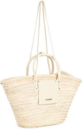 Jacquemus Le Panier Soli en raphia