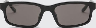 Balenciaga Rechteckige Sonnenbrille aus Acetat mit Schildpatt-Rahmen